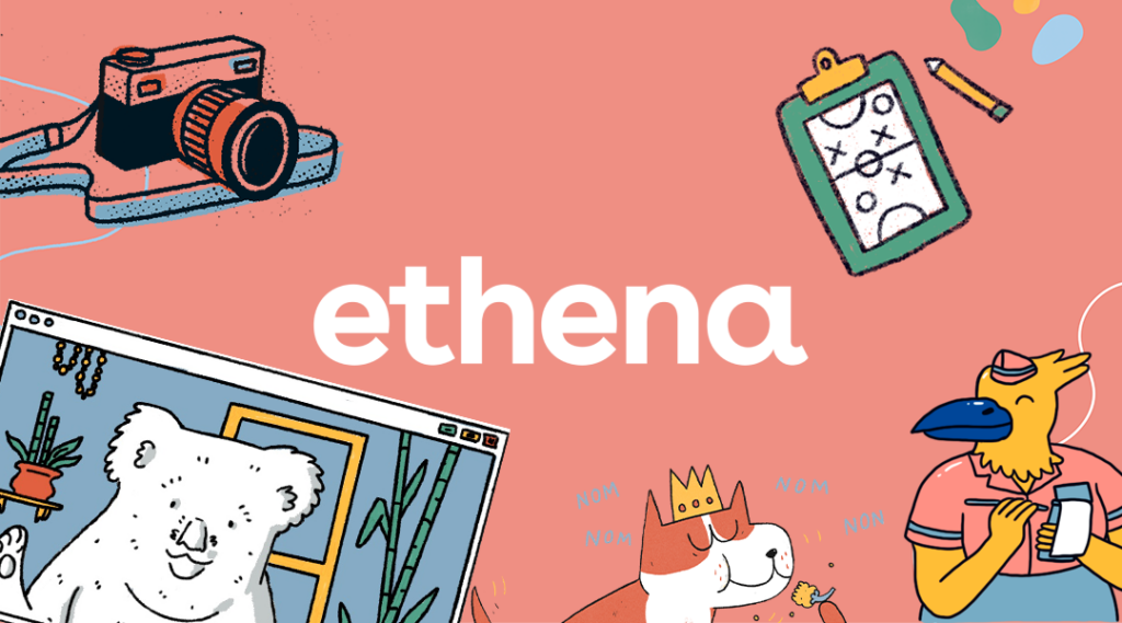 Ethena's colorful training content - Ethena